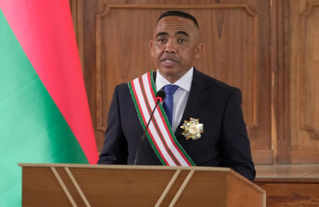 Madagascar's coup leader Colonel Michael Randrianirina sworn in as ...